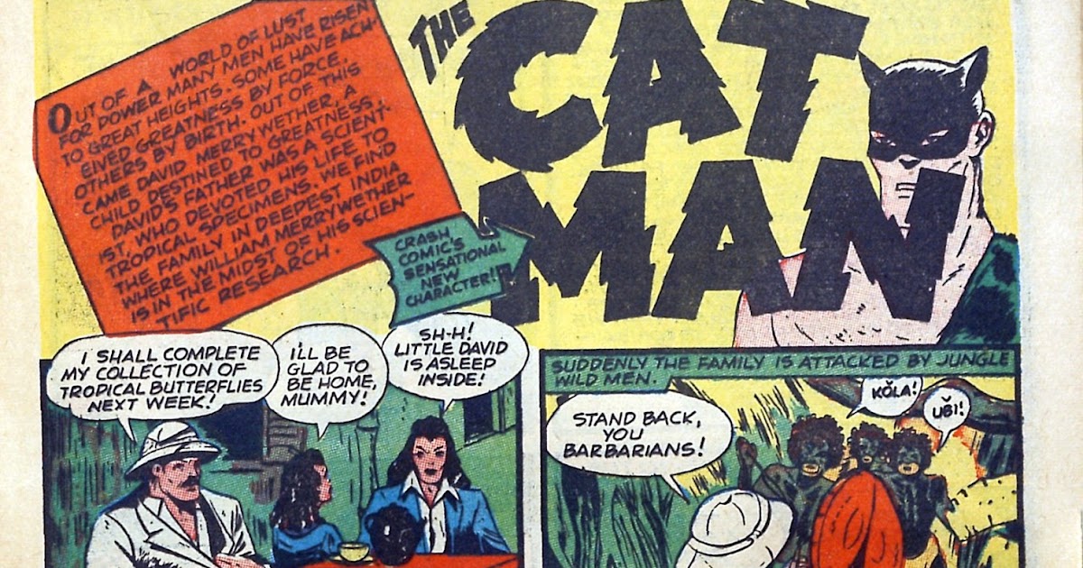 Not Another Comics Blog!: Cat-Man and Kitten