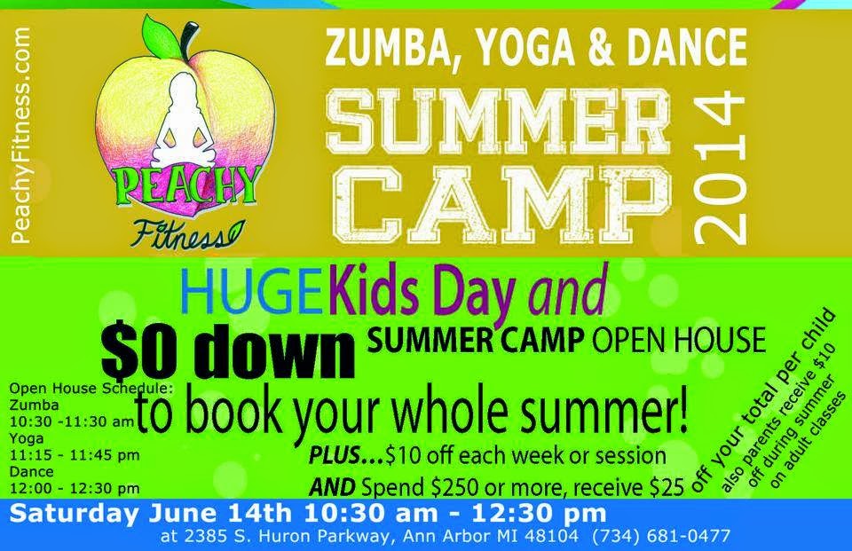 Ann Arbor Mom Blog: Summer Camp Open House at Peachy Fitness
