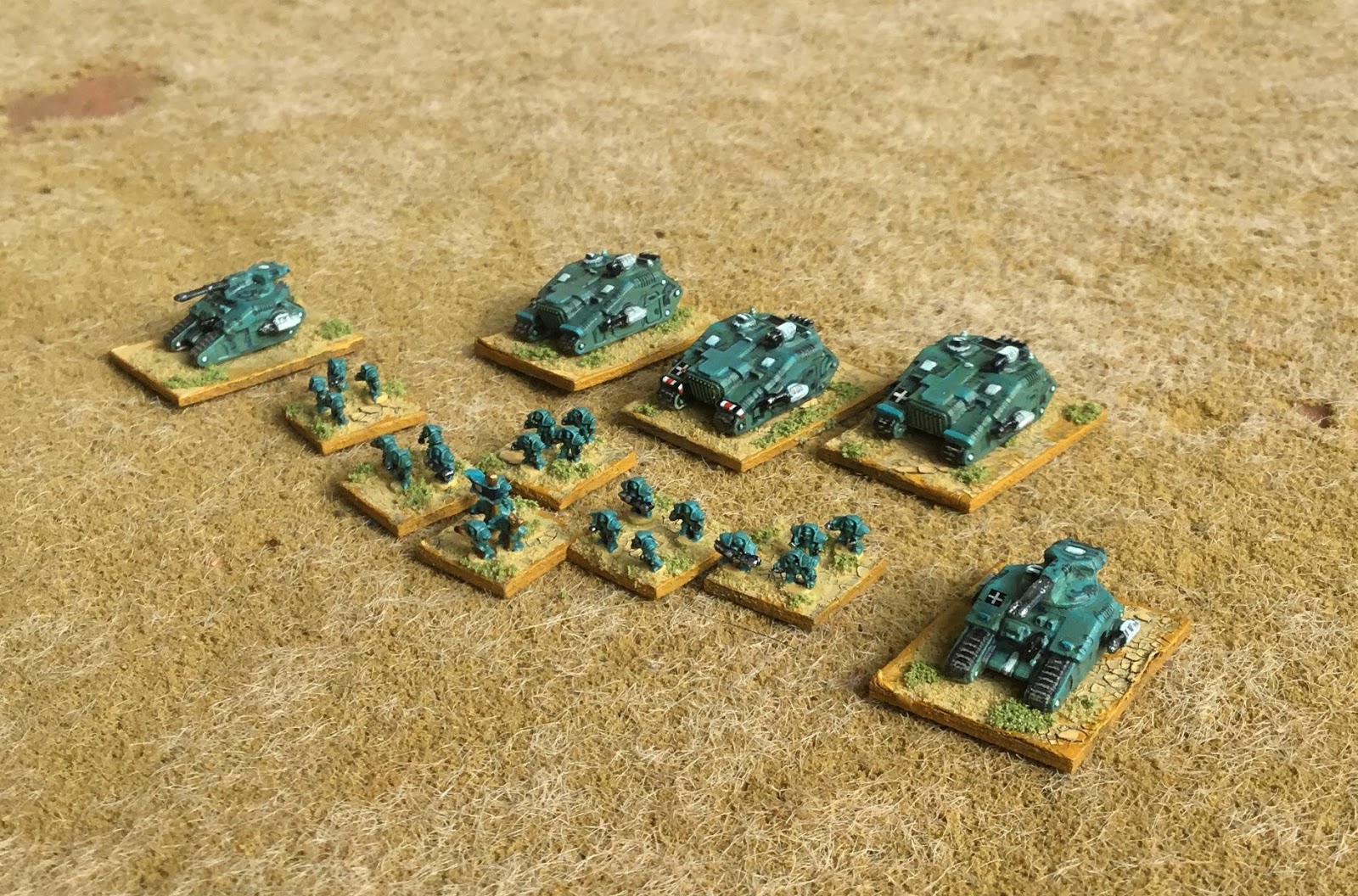 Lead Doesn't Bleed: Vanguard Miniatures 3mm Gothic Science Fiction Line ...