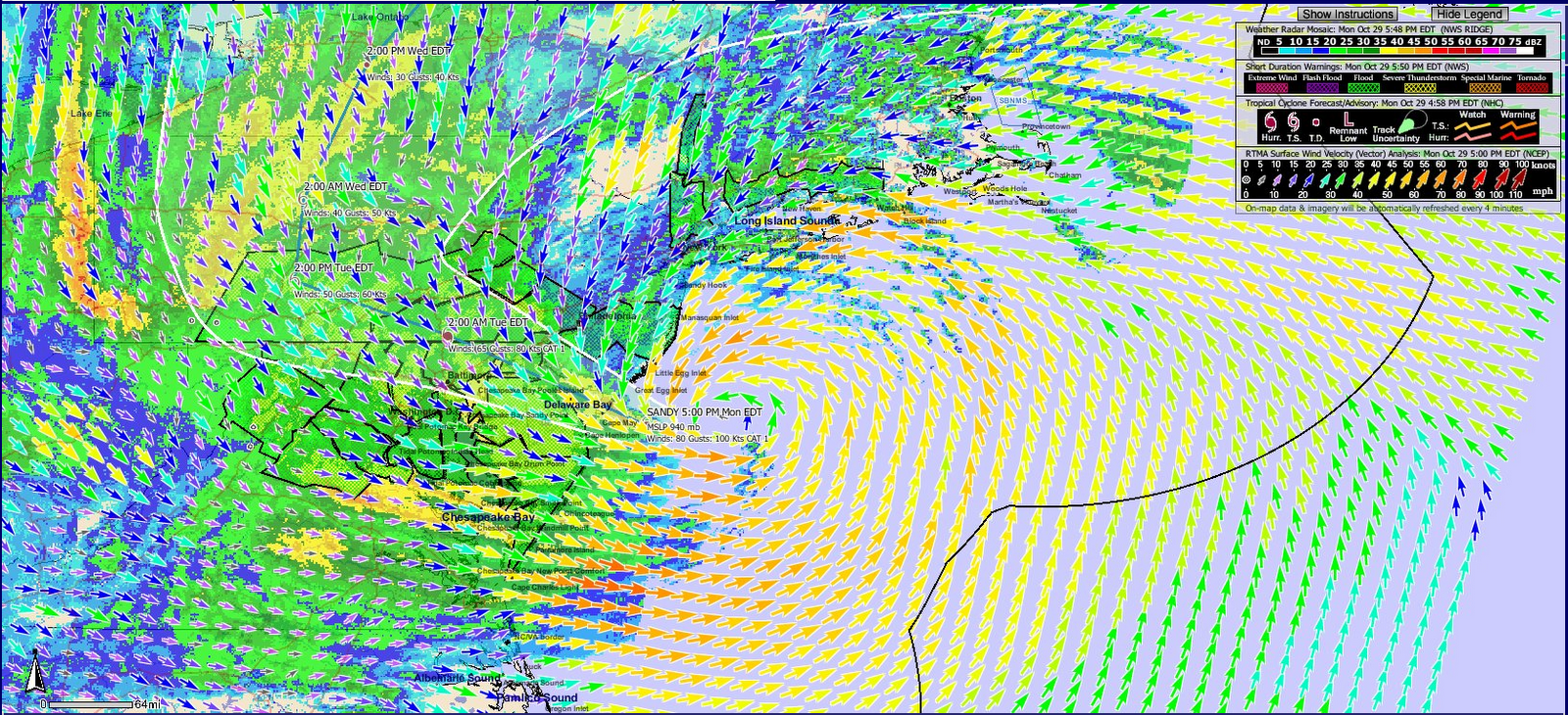 Weather & Climate Matter: Sandy Update: Monday