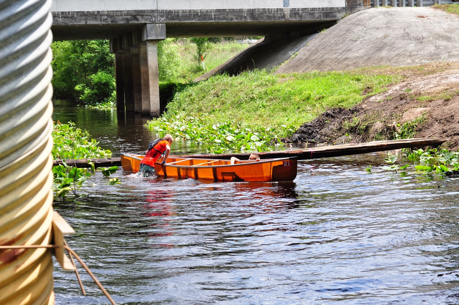 Alayna May's Blog: Unexpected Winners of the Annual Wild Hog Canoe Race