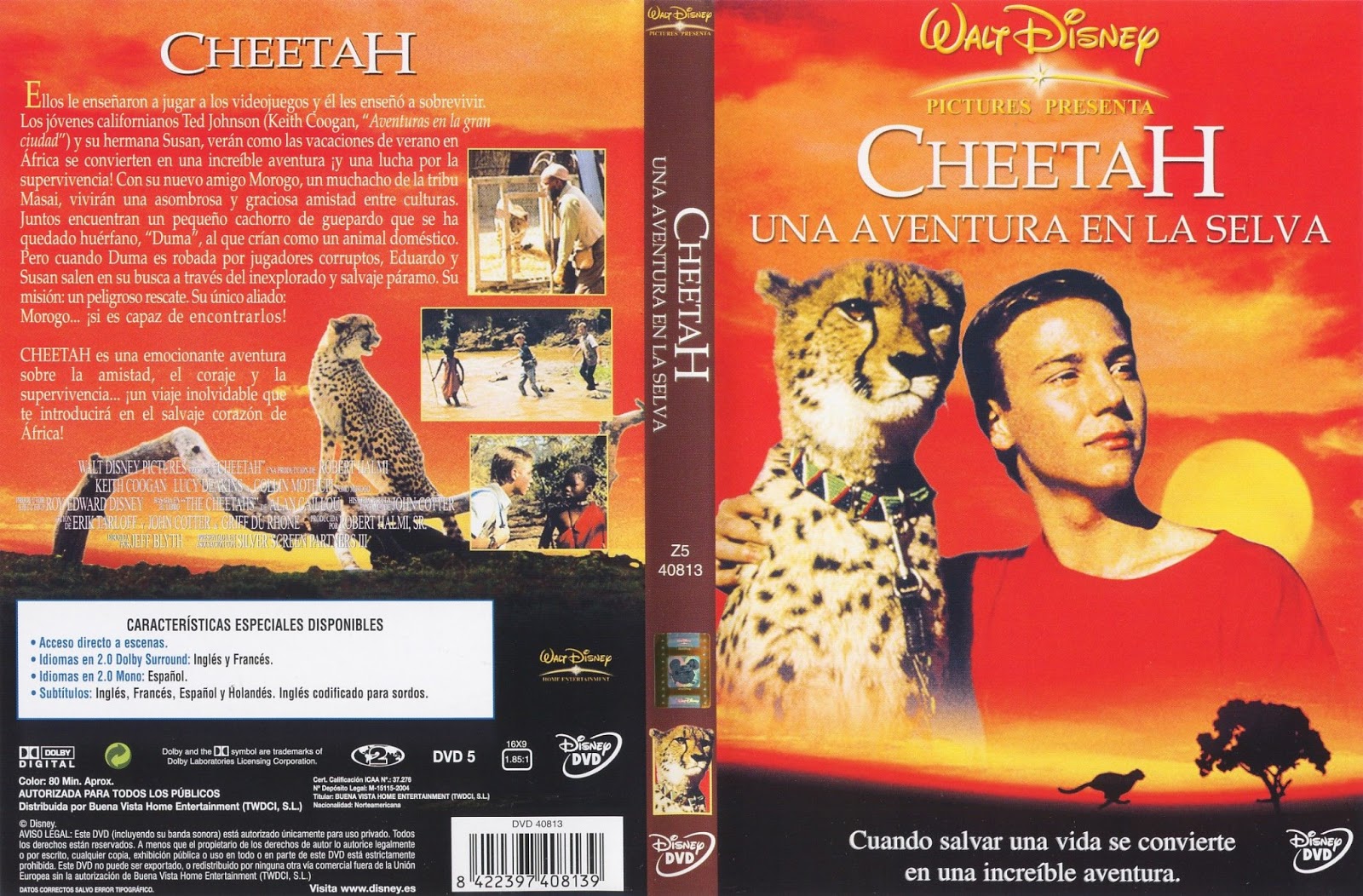 TÓMBOLA DISNEY: Cheetah: Una aventura en la selva