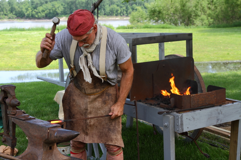 Just People: The Late 1700's Along the Missouri River: The Blacksmith