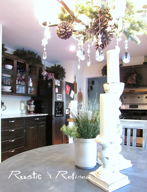 Holiday Kitchen Tour for Christmas | Rustic & Refined