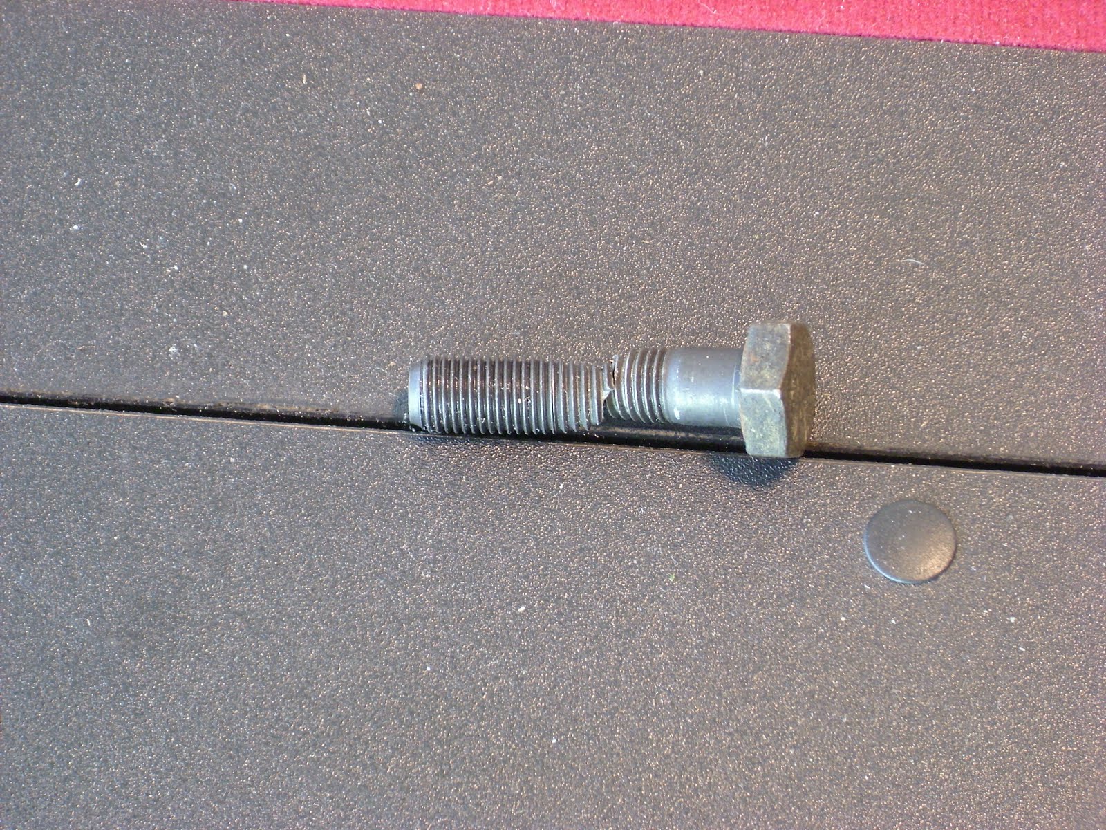 Rebuild, Don't Replace: Replacing a Snapped Bolt