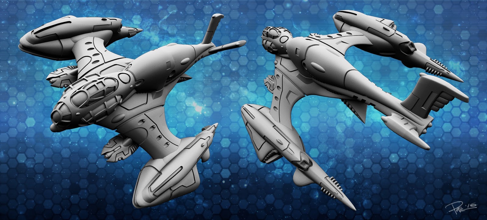 DREW PACE PORTFOLIO: SHATTERED VOID MINIATURES - ALIENS