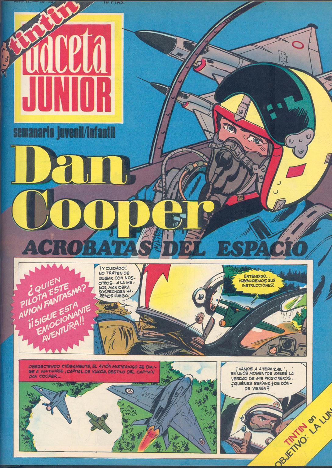 Aquellos inolvidables tebeos...: Dan Cooper en Din Dan - Albert ...