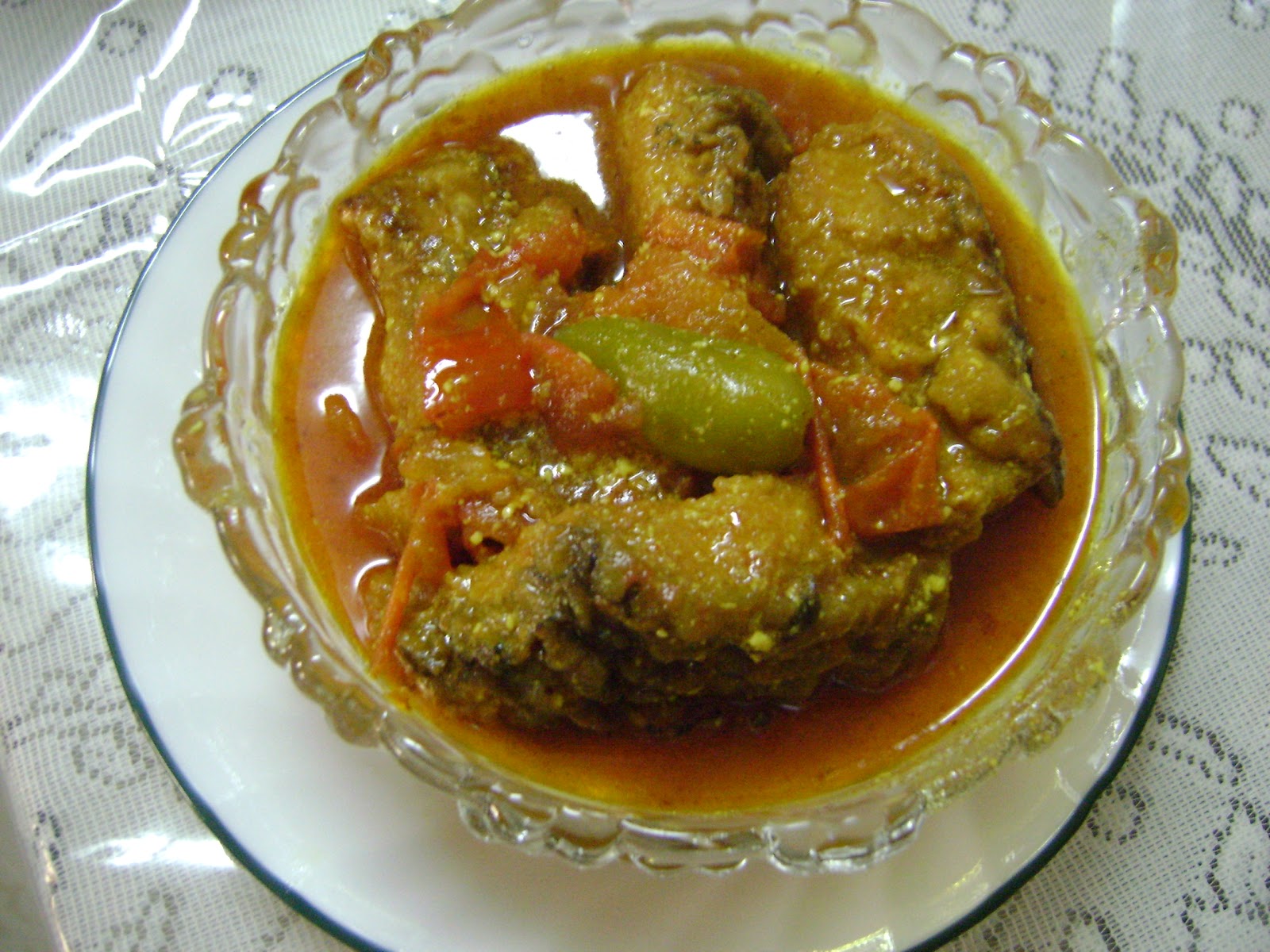 My kitchen and my recipes: SIMPLE DAHI FISH