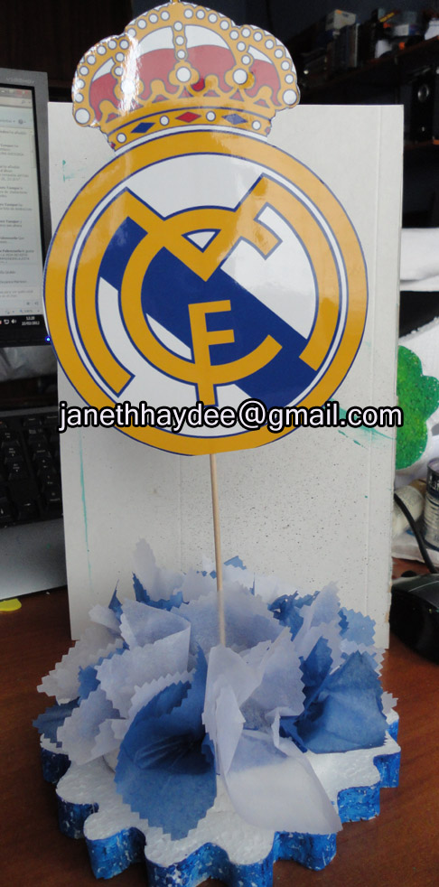 Janeth haydee Manualidades: real madrid