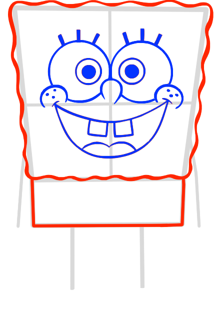Art master: Spongebob Squarepants, Step to Step, Tutorials