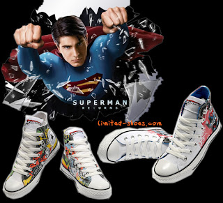 Converse Limited Edition: Chuck Taylor Converse All Star Superman Shoes