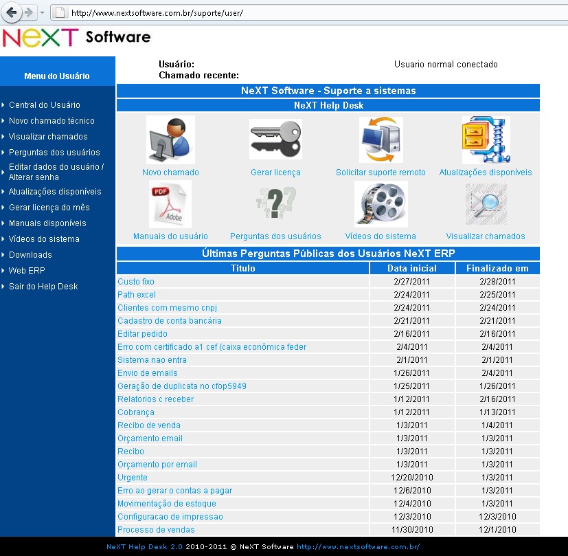 NeXT Software - Sistemas ERP e Nota Fiscal Eletrônica (NF-e / NFS-e ...