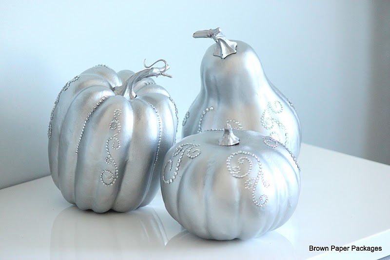 Brown Paper Packages: Blingety Bling Pumpkins!