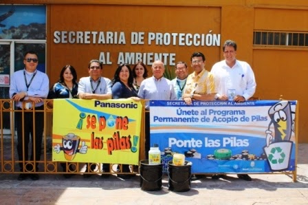 RECIBE SECRETARÍA DE PROTECCIÓN AL AMBIENTE PILAS SIN USO POR PARTE DE ...