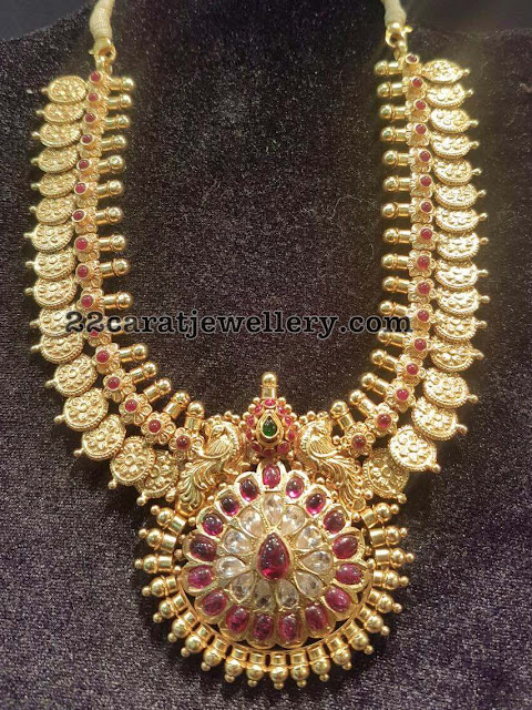 Available Silver Kasu Mala Designs - Jewellery Designs