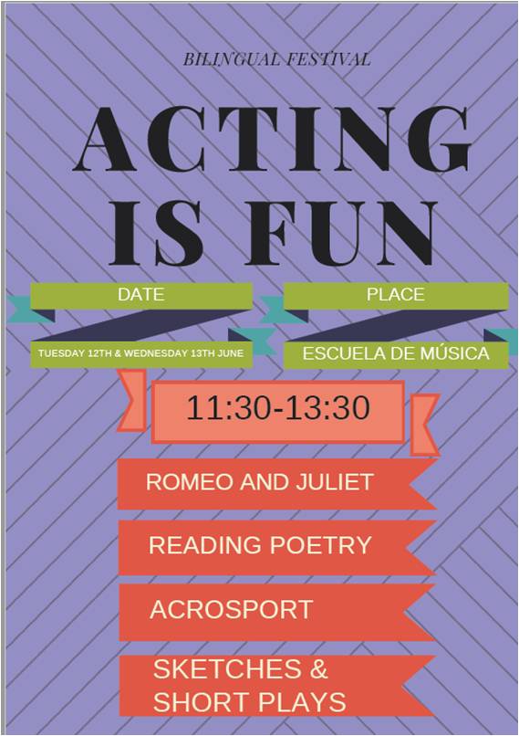 TecnoMaria: Bilingual Festival 2018: Poster contest