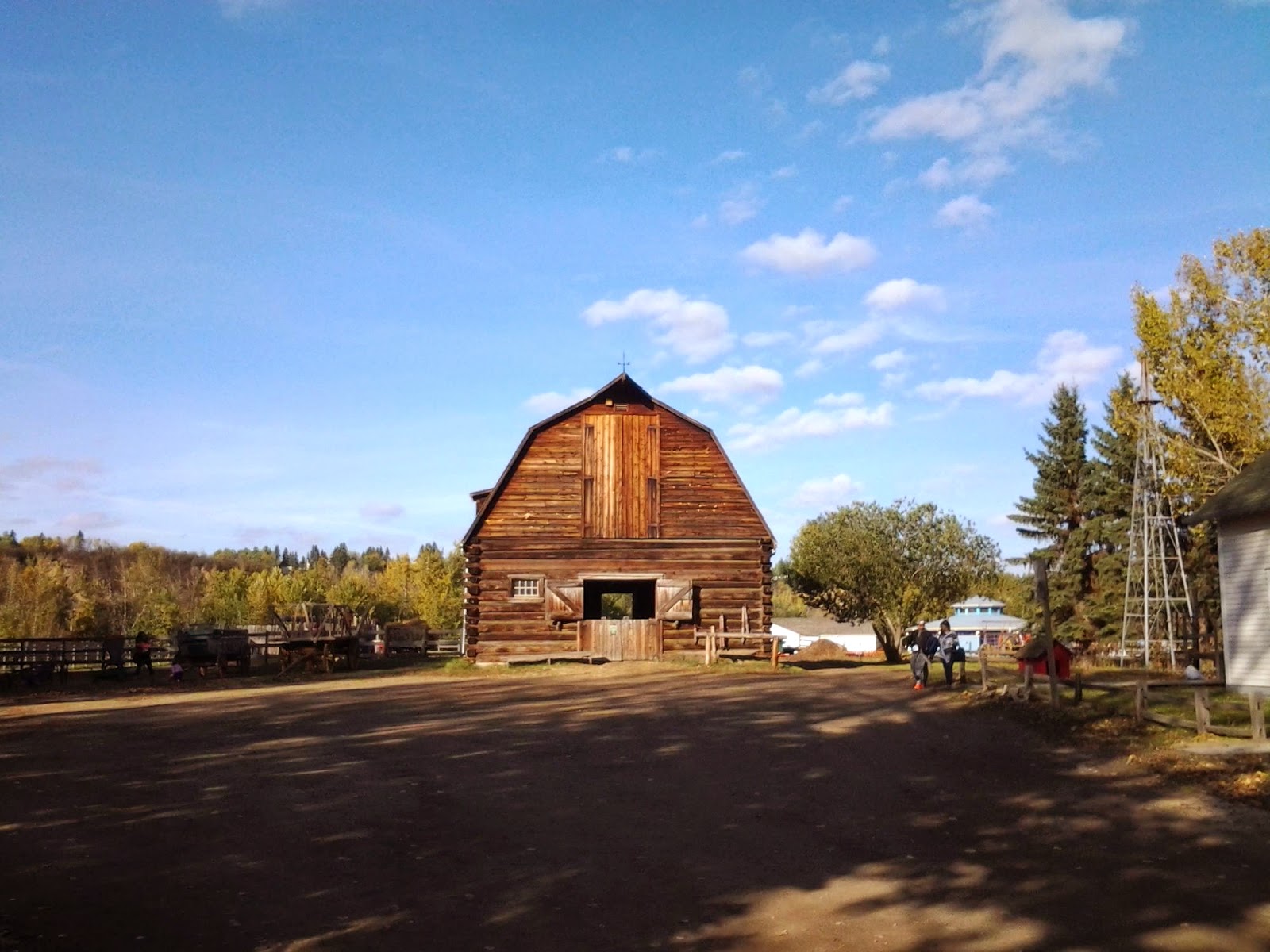 Winding Spiral Case: Fort Edmonton Park
