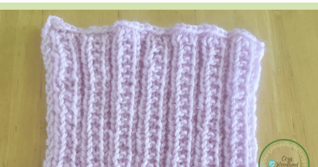 Cozy Woodland Cottage Knits: What's that stitch - beaded rib