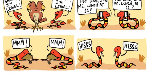 Green Humour: Batesian Mimicry