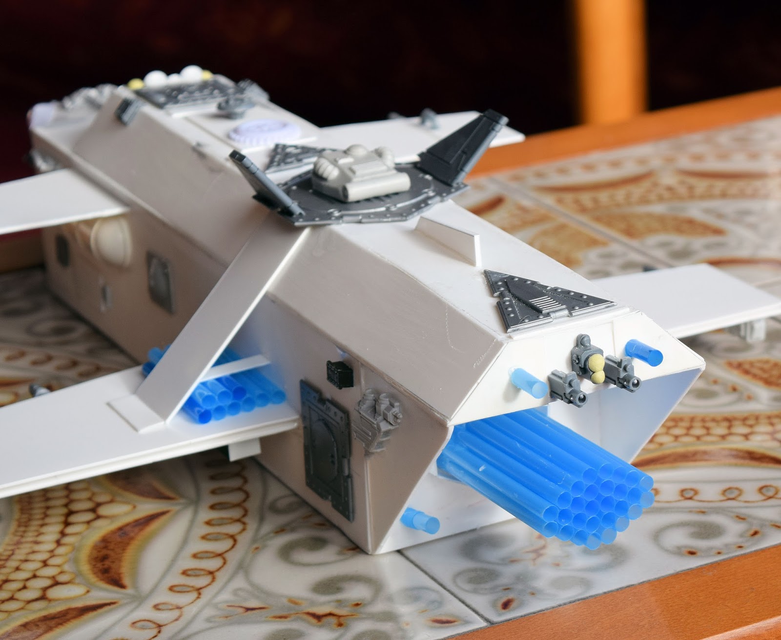 John's Toy Soldiers: Scratch Built Imperial Navy Fury Interceptor P4