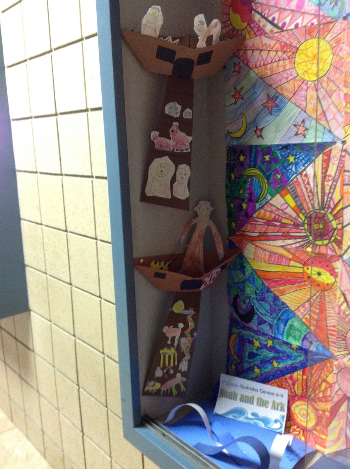 Rosell Art: 1st Grade - Origami Noah's Ark
