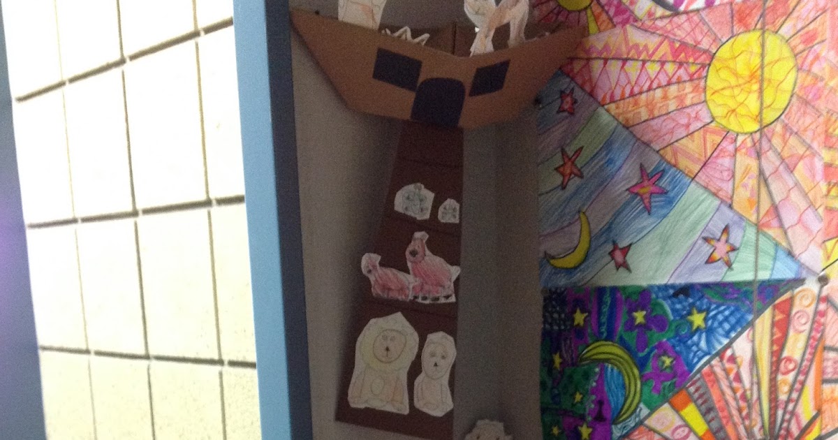 Rosell Art: 1st Grade - Origami Noah's Ark