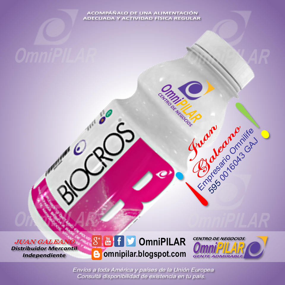 Biocros complemento nutricional de Omnilife, también llamado en algunos ...