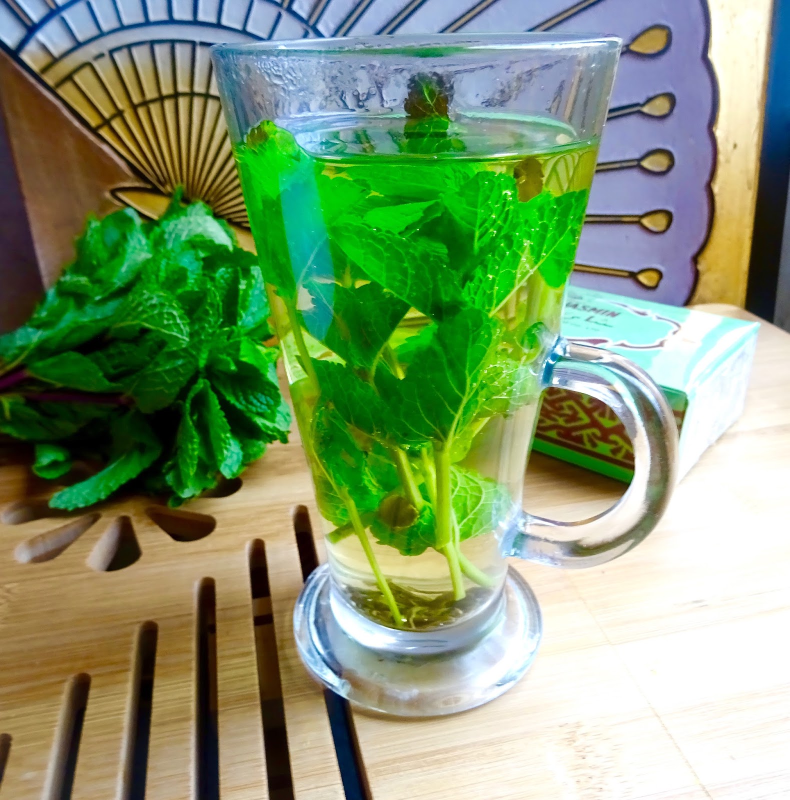 67 going on 50… : JASMINE & FRESH MINT TEA no sugar, poss fat-busting ...