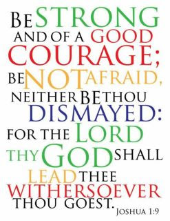 Daily Prayer: be not afraid...