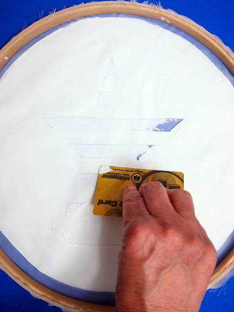 The Tiny Funnel: Embroidery Hoop Screen Printing