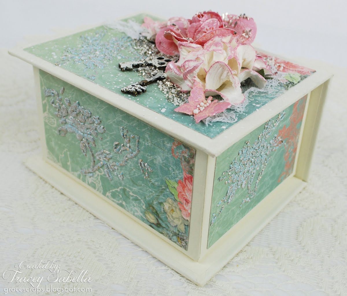 Garden of Grace: Trinket Box with VIDEO TUTORIAL ~ Scraps of Elegance ...