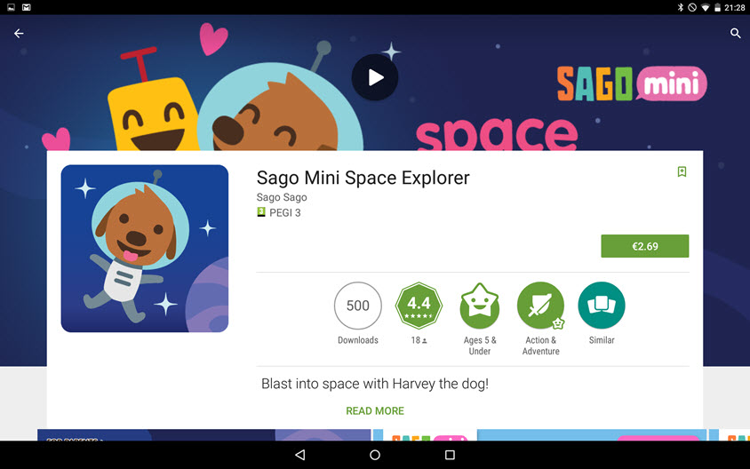 Free App of the Week no Googel Play - Sago Mini Space Explorer ~ Apps ...