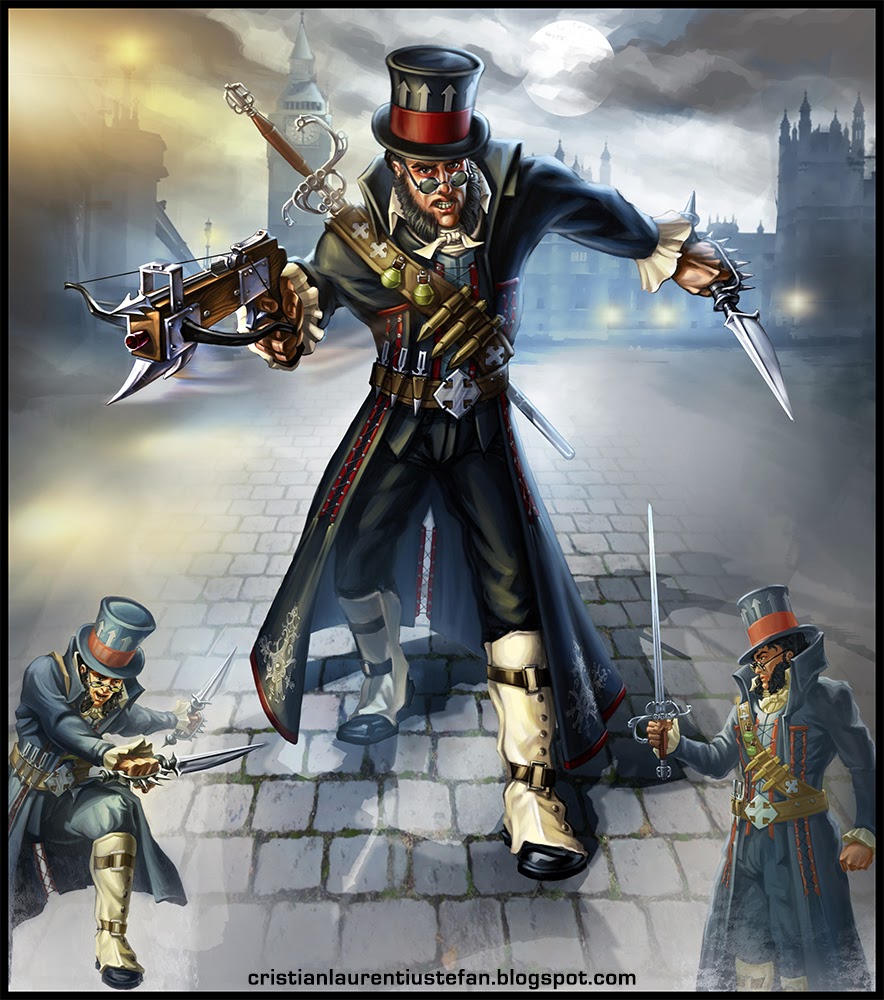 Cristian Laurentiu Stefan: Victorian - Steampunk illustrations: