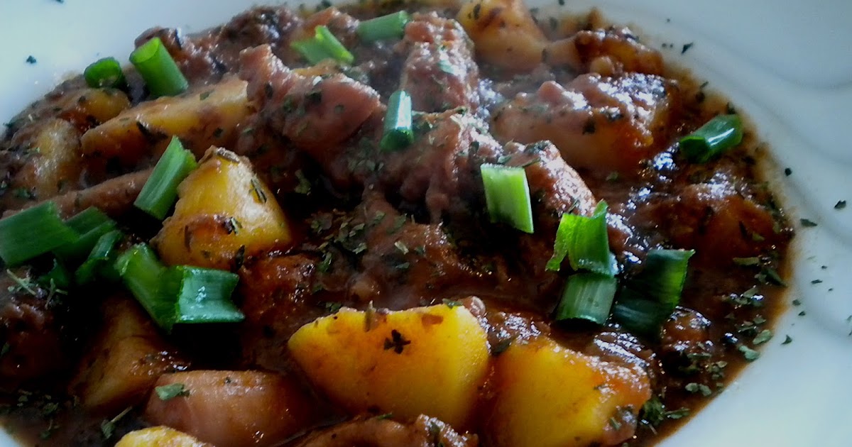Cookingaround : Octopus Stew Portuguese Style Recipe