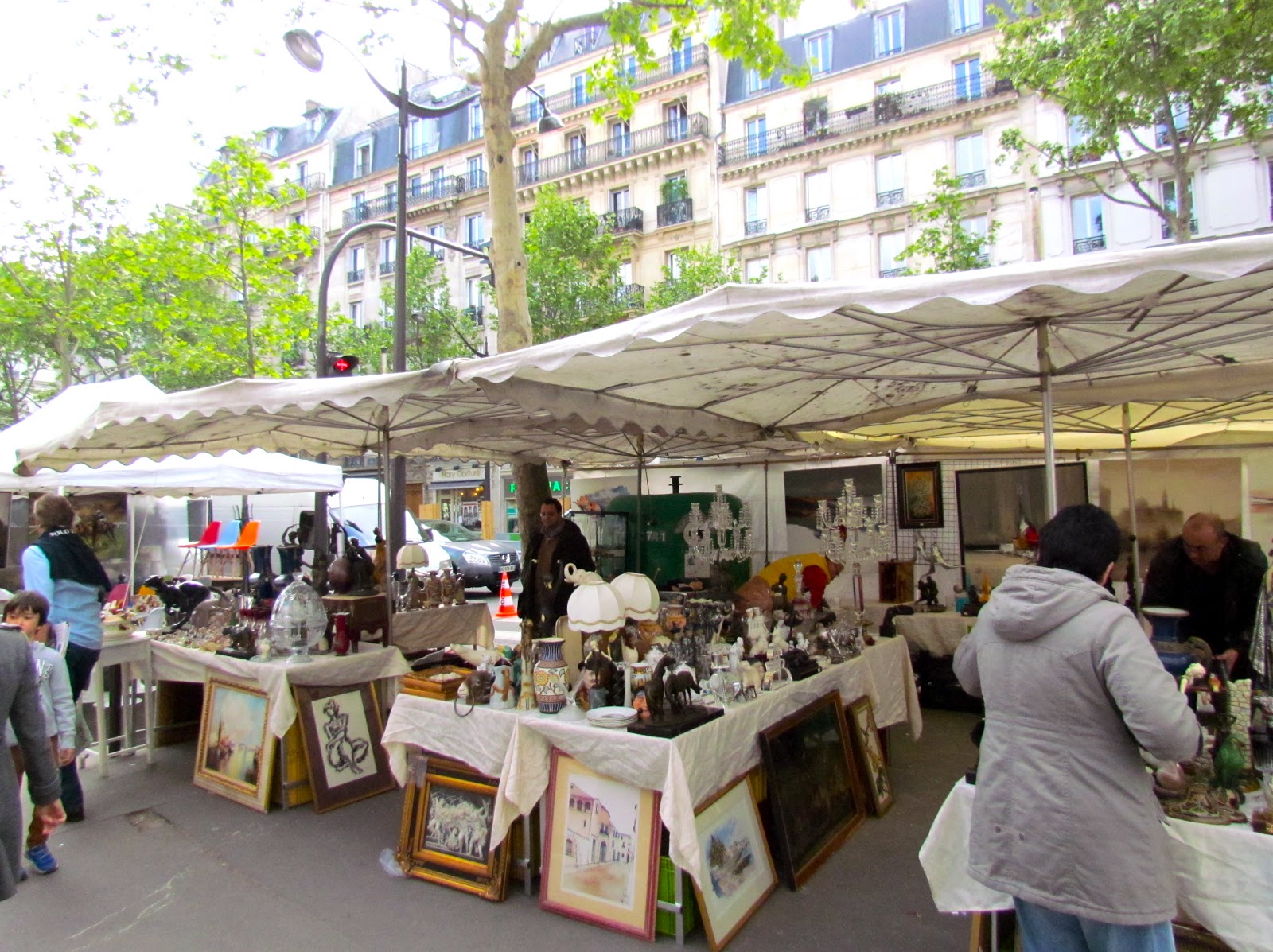 A Saturday Brocante in Paris