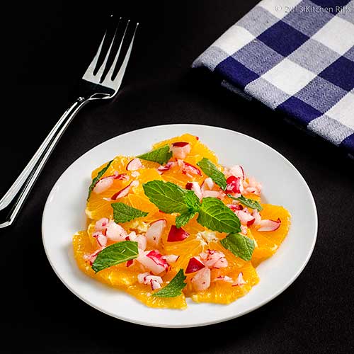 Kitchen Riffs: Moroccan Orange and Radish Salad