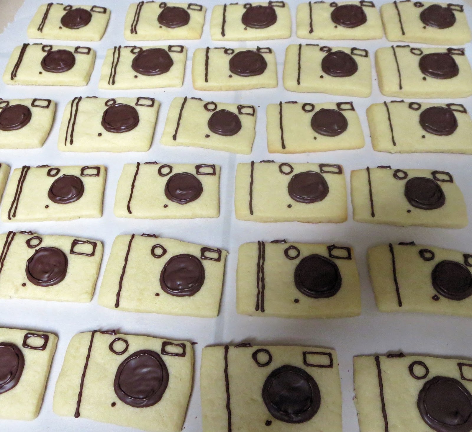 My Cake Corner: Camera Sugar Cookies - November 2014