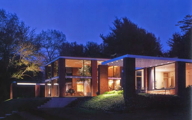 Eric Boissonnas House | Philip Johnson | Data + Photos + Plans