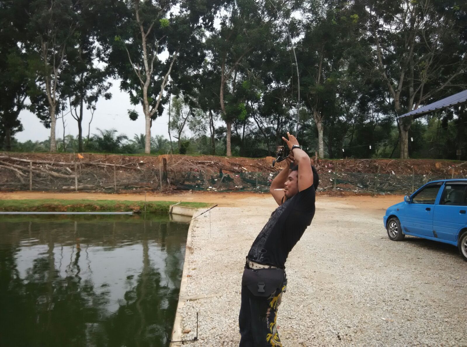 PIRATE'S KAIL: kolam pancing 123 batu arang