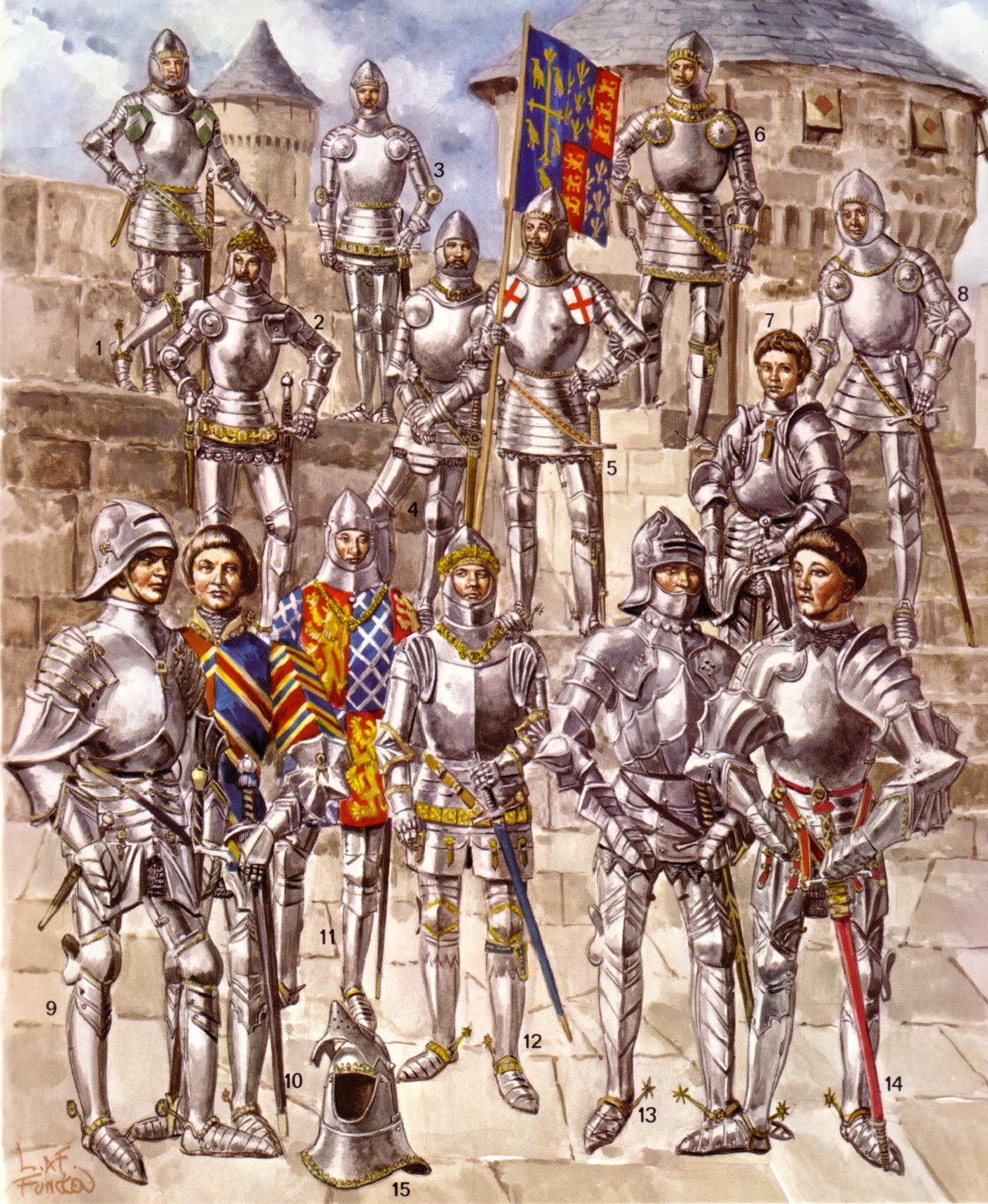 Wars of the Roses: English Armour Development 1415-1475