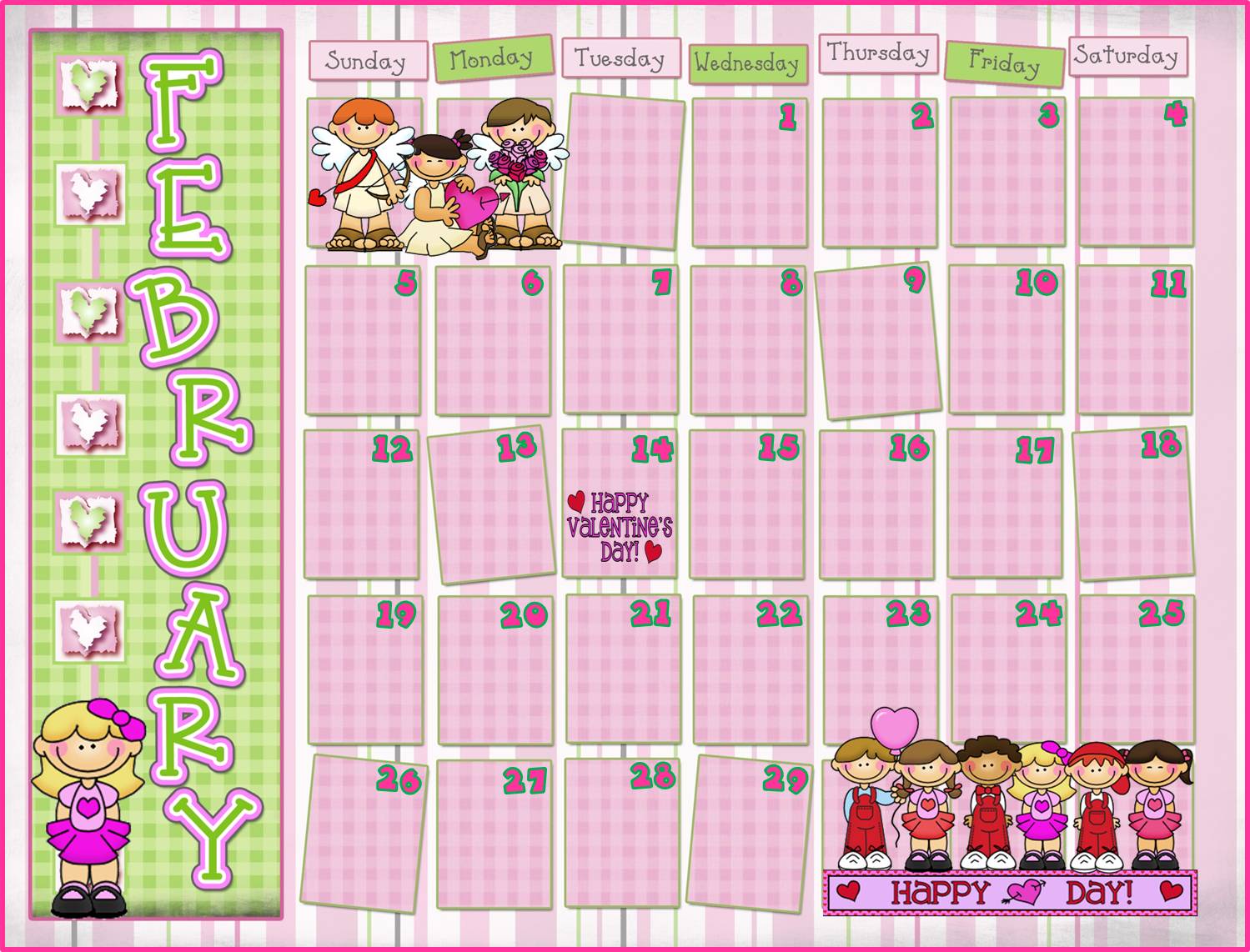 2ndGradeSmiles: A few more 2012 calendars...