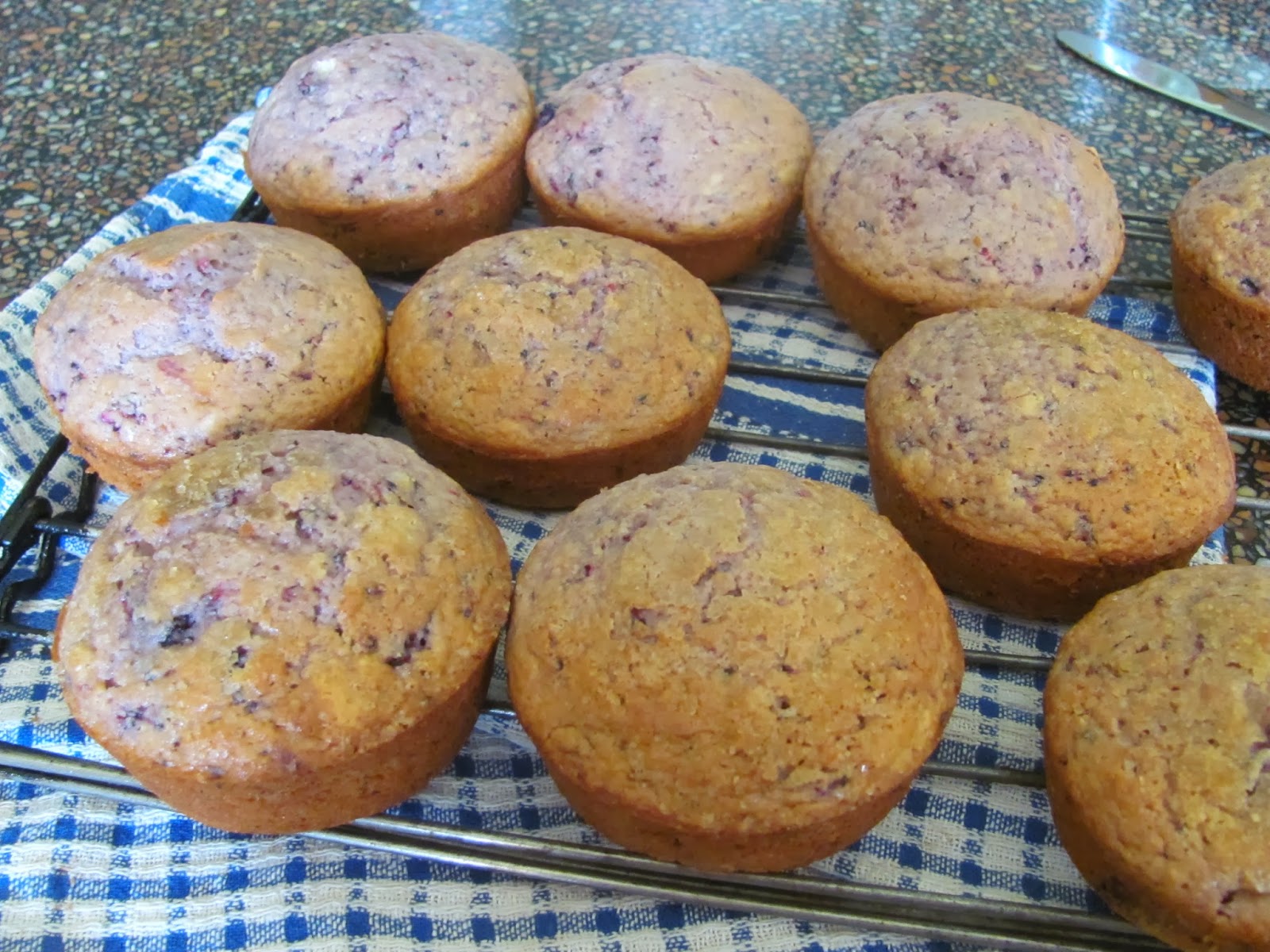 Inkspirational Designs: Light & Delicious Mulberry Muffins Recipe