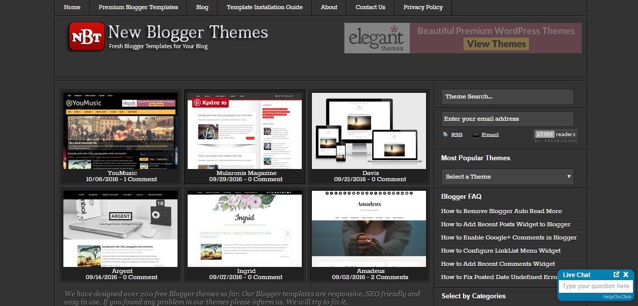 5+5 sites για να βρεις ΔΩΡΕΑΝ responsive blogger templates ...