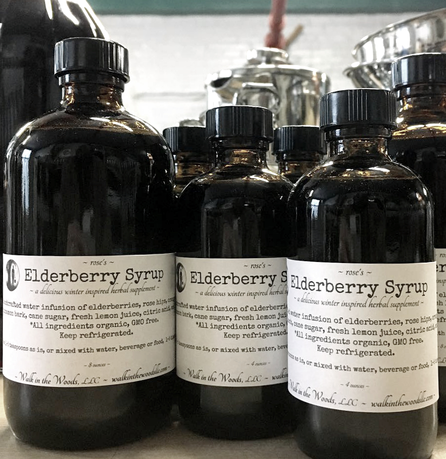 When Weeds Whisper: Warming Winter Elderberry Syrup