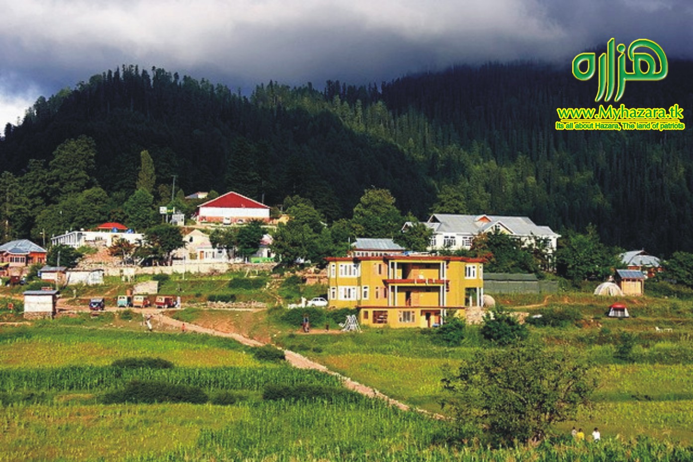 Mansehra - Beautiful view of Shogran | www.Myhazara.tk