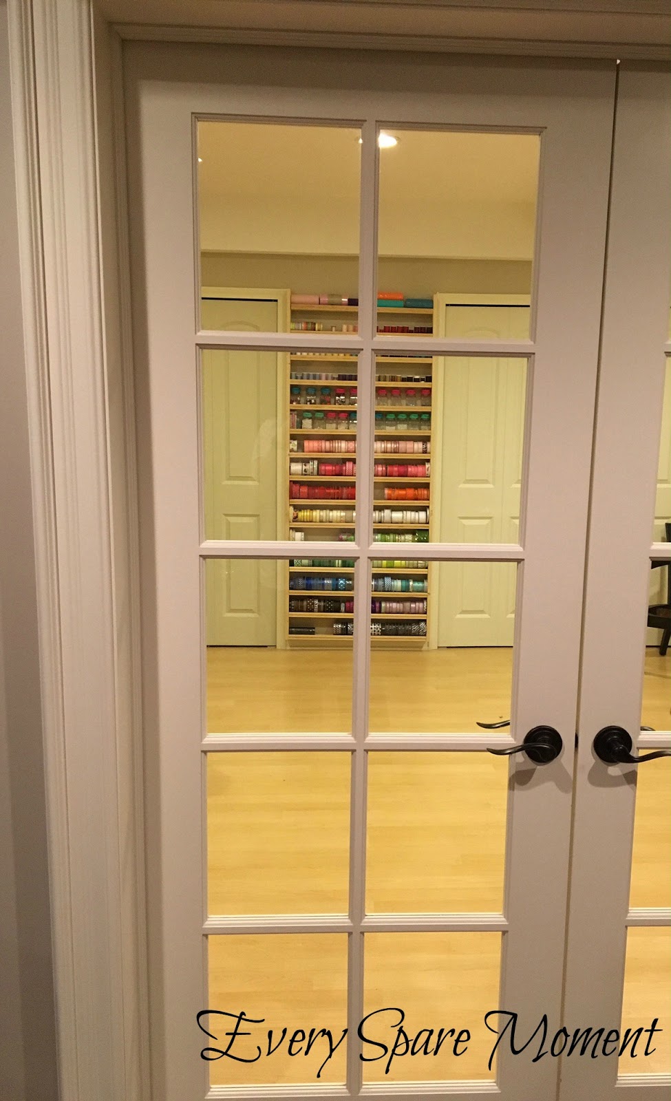 every spare moment: Ribbon Rack