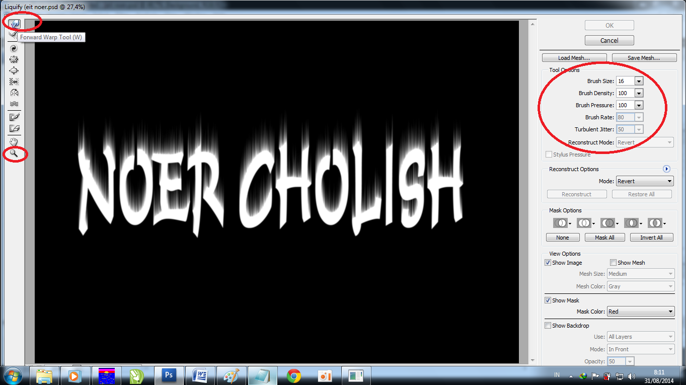 TEKNIK KOMPUTER DAN JARINGAN : Cara Membuat Efek kobaran api Pada ...