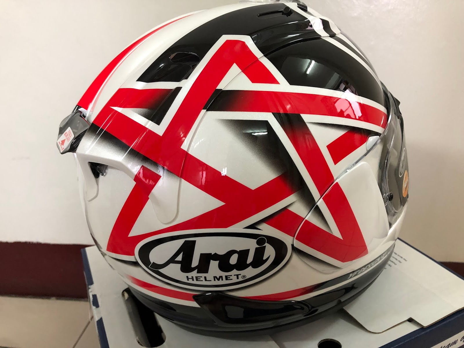 Arai x 56design RX-7X Nakano 中野真矢 五芒星 開箱