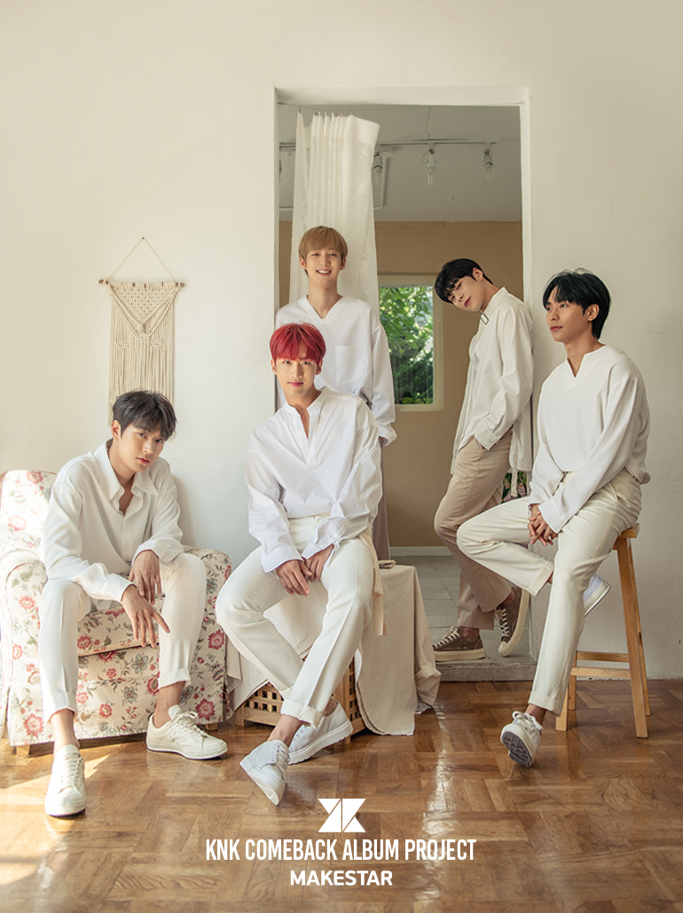 KNK lanza campaña para su come back