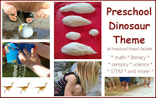 FUN Dinosaur Activities for Preschool Dinosaur Theme | Preschool Powol ...